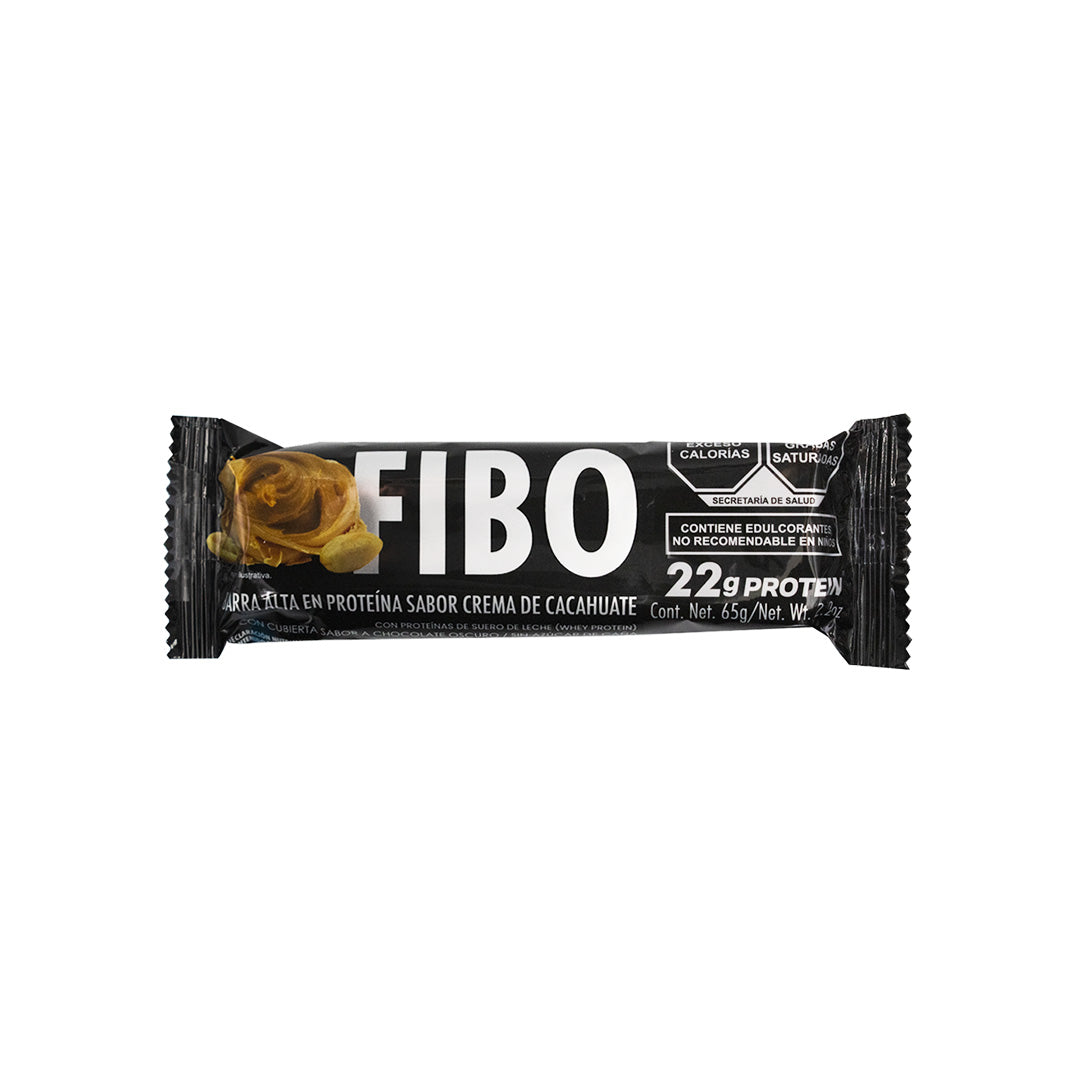FIBO 22g Protein/Crema de Cacahuate – Fibo.mx | Barras