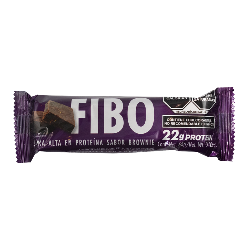 FIBO 22g Protein/Brownie – Fibo.mx | Barras
